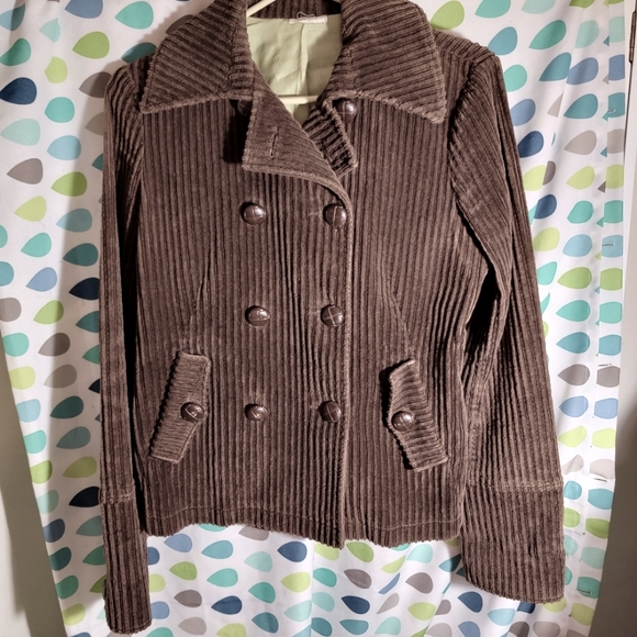 Matty M | Jackets & Coats | Matty M Vintage Notched Corduroy Double ...